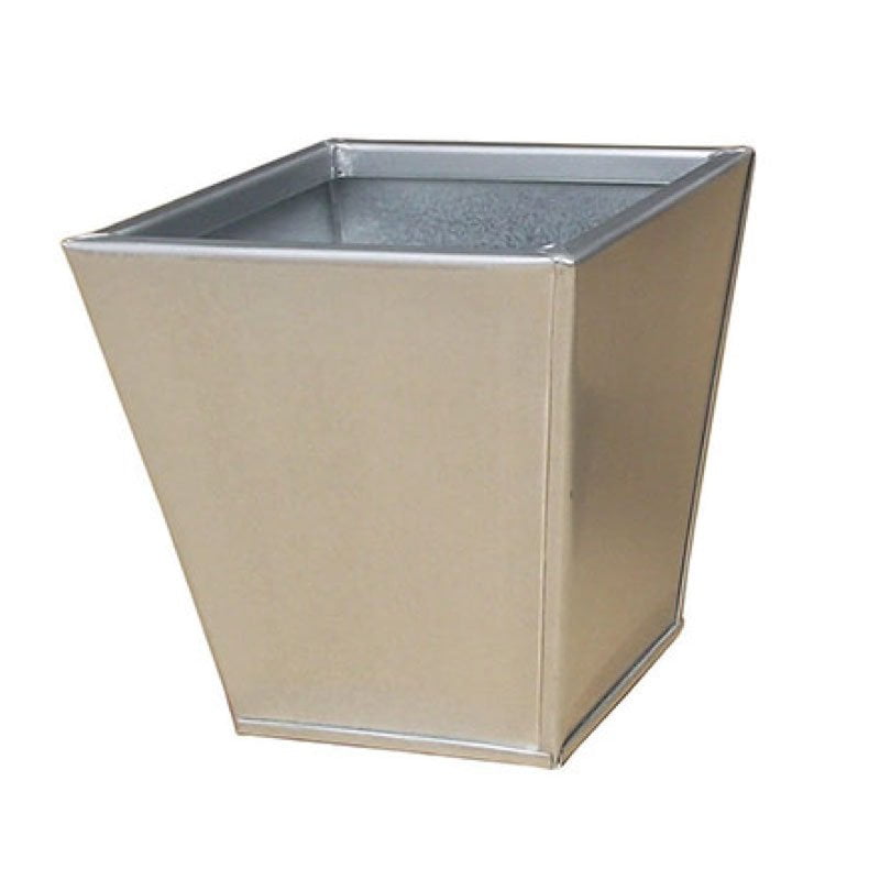 Macetero Cónico Cuadrado con borde - Corel Decoraciones